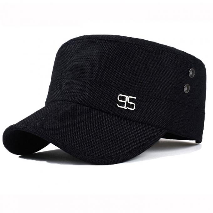 Lightweight Unisex Military Cadet Cap Sea Captain Cap Fully Customizable