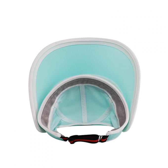 Custom Logo Pvc Plastic Plastic Sun Visor Cap , Womens Visor Sun Hats