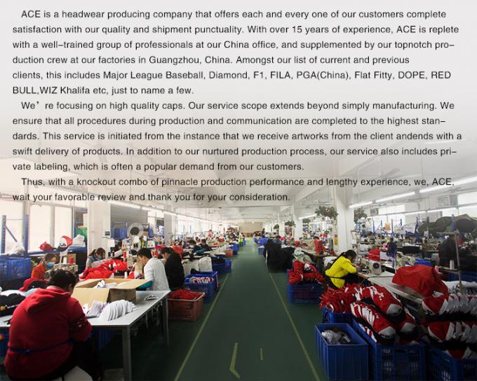 China Guangzhou Ace Headwear Manufacturing Co., Ltd. factory production ...