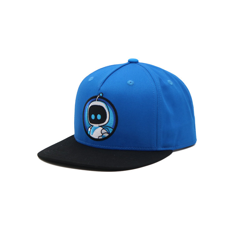5 Panel Gorras Embroidery Flat Brim Hip Hop Snapback Custom Embroidery ...