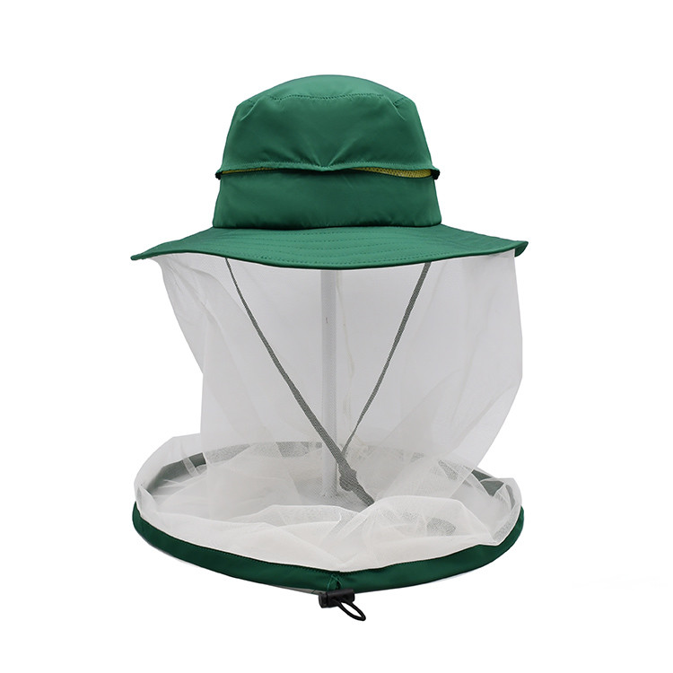 Mosquito Head Net Uv Protection Sun Hat With Mesh Insect Proof Net ...