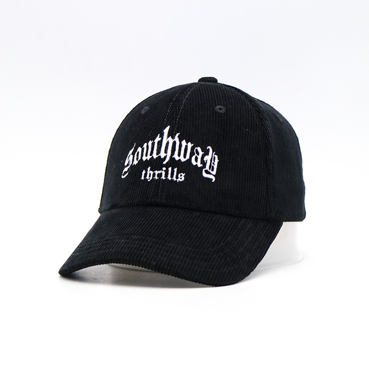 Adjustable Strap Embroidered Baseball Caps Curved Shape Headgear For ...