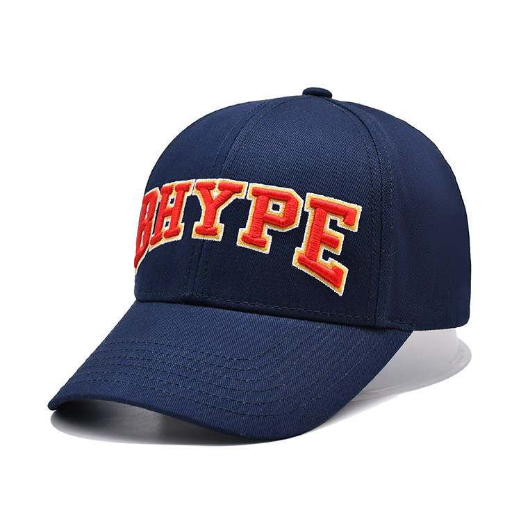 Versatile 6 Panel Baseball Cap With Front Panel Construction With 3D ...