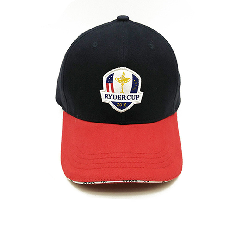 High Crown Unique Embroidered Baseball Caps Fashionable curved Baseball Hat