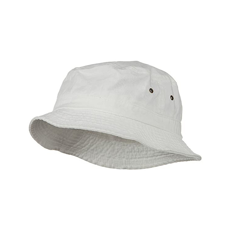 Unisex Soft Fabric Cotton Fisherman Bucket Cap Custom Label