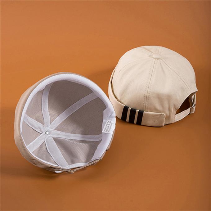 High Quality Embroidered Rolled Caps,Customized Plastic Buckle Docker ...
